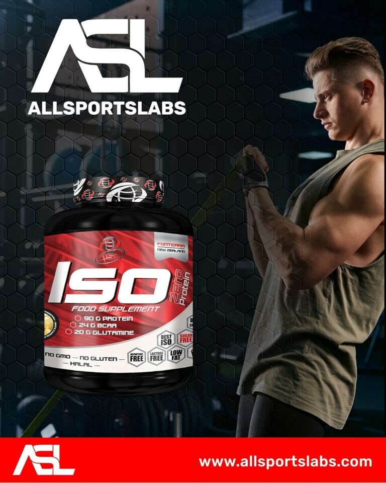 ASL protein : Iso Zero Protéine All Sport Lab - 2 kg - 8 Parfums différent